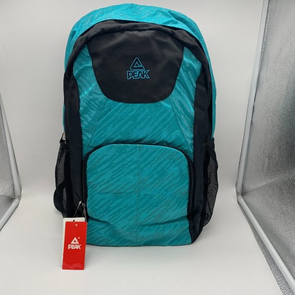 peak | Bags | Peak Sport Backpack Brand New Turquoise Blue Black | Poshmark